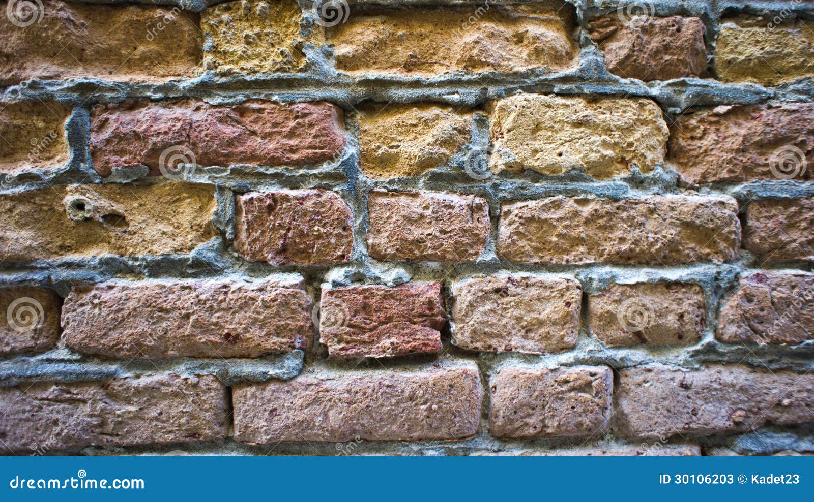 Coloured Stone Bricks As Background Stock Image - Image of material ...