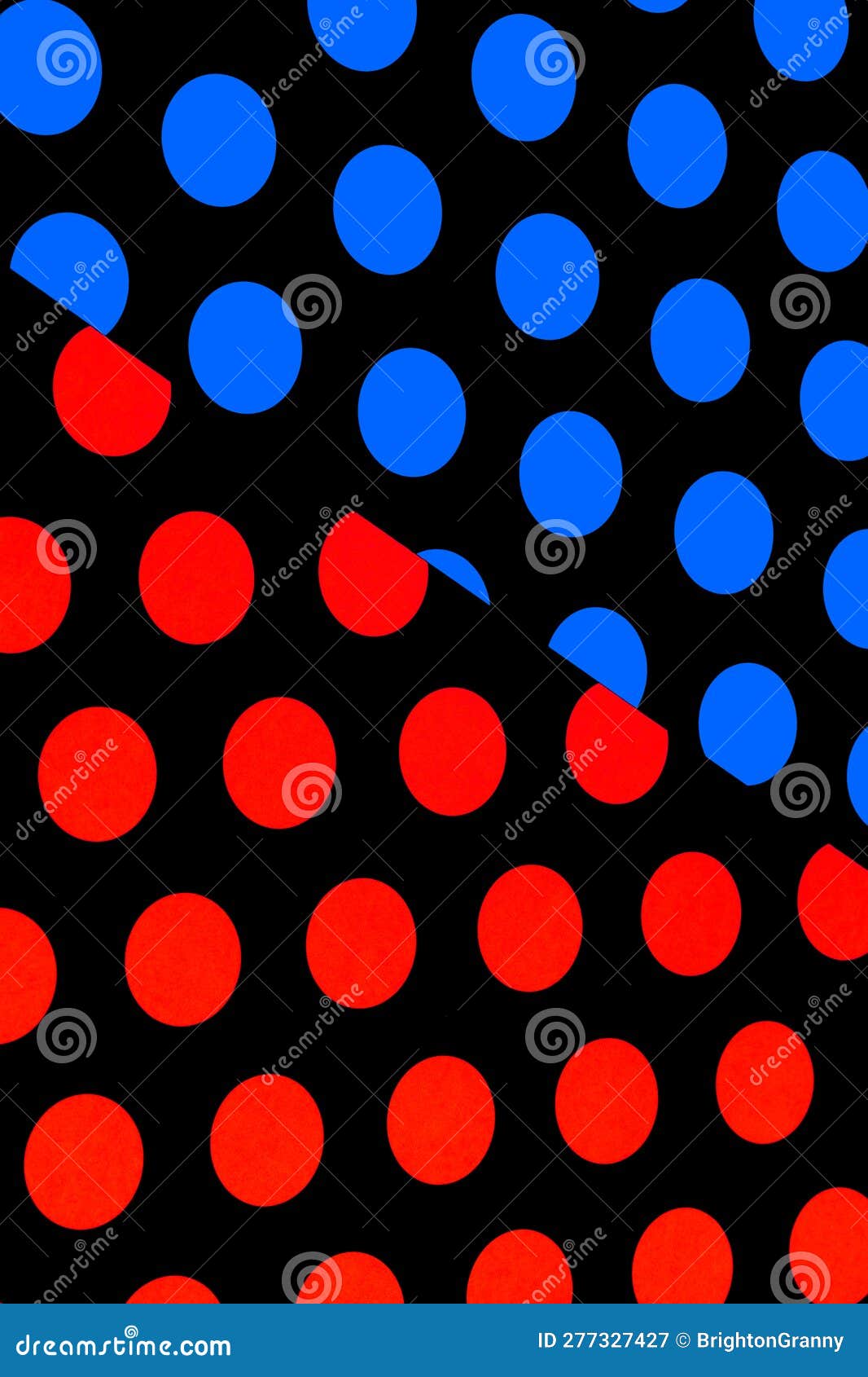 A Background of Colourful Polka Dots. Stock Image - Image of graphic ...