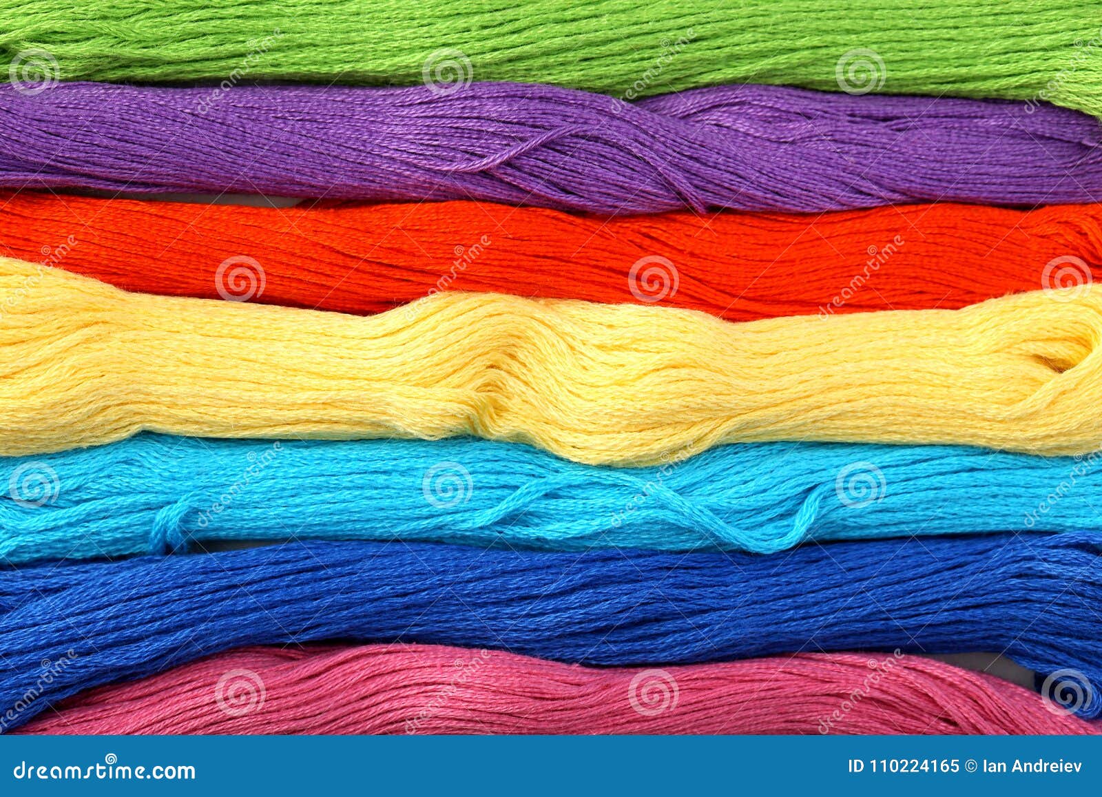 Colourful threads stock image. Image of colorful, closeup - 110224165