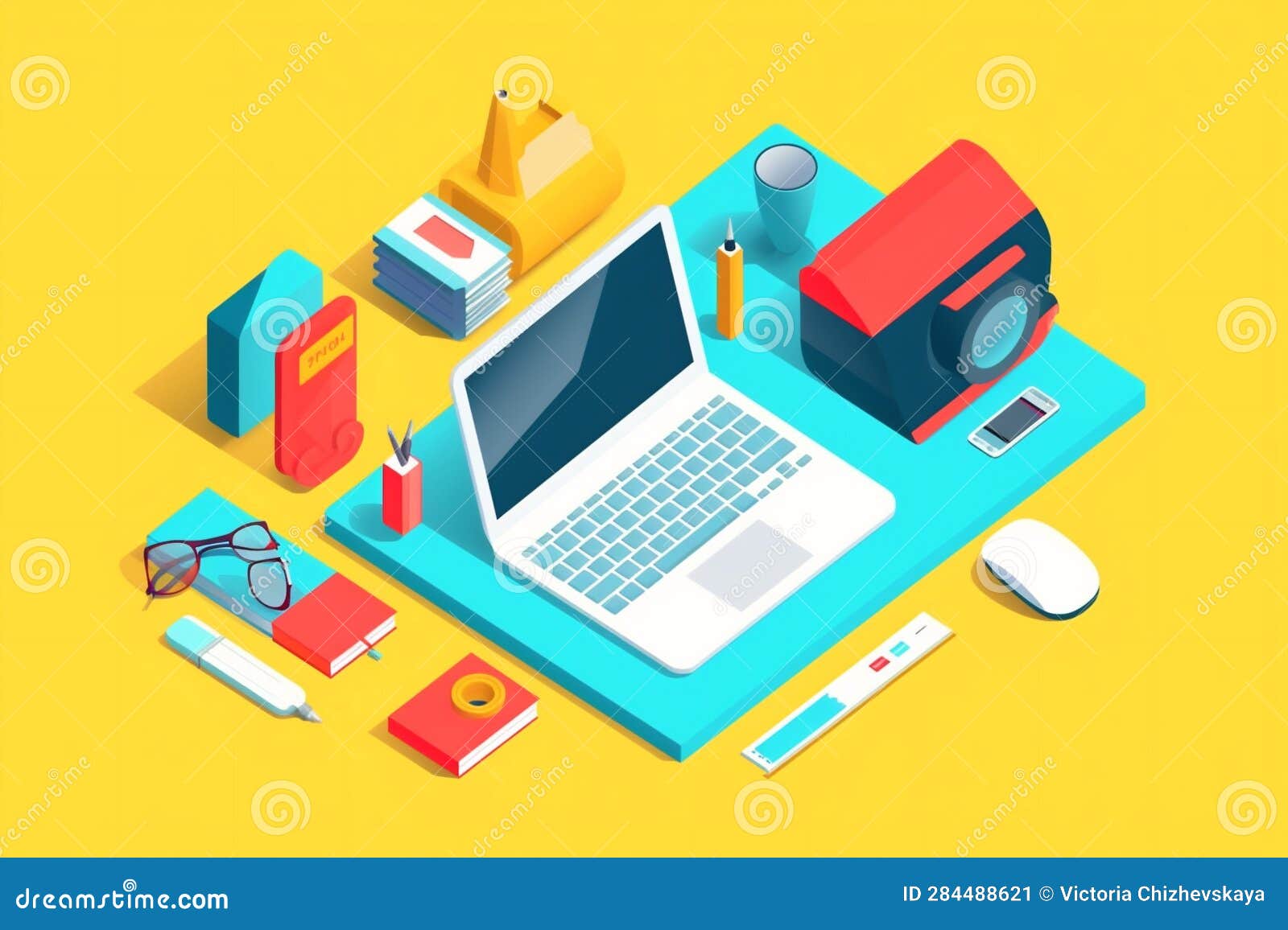 Desktop Business Gadget Design Web Technology Background Laptop ...