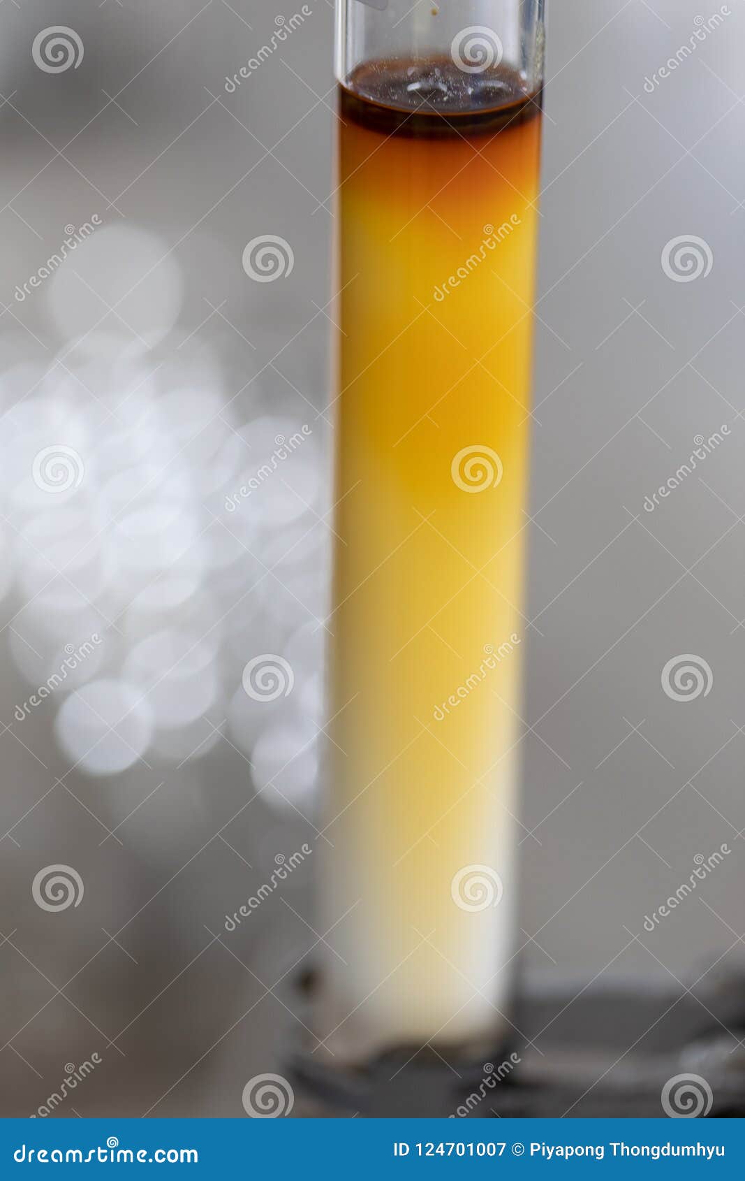 Column Chromatography Chemistry in Lab. Stock Image - Image of compound ...