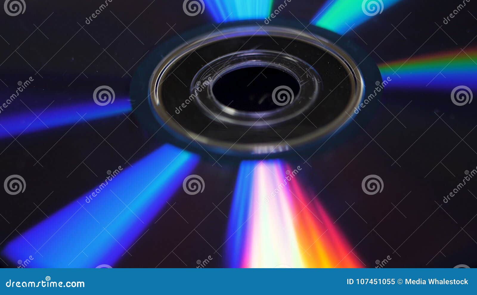 Background of Compact Disks or Dvds. Glare of Light on the Disk DVD ...
