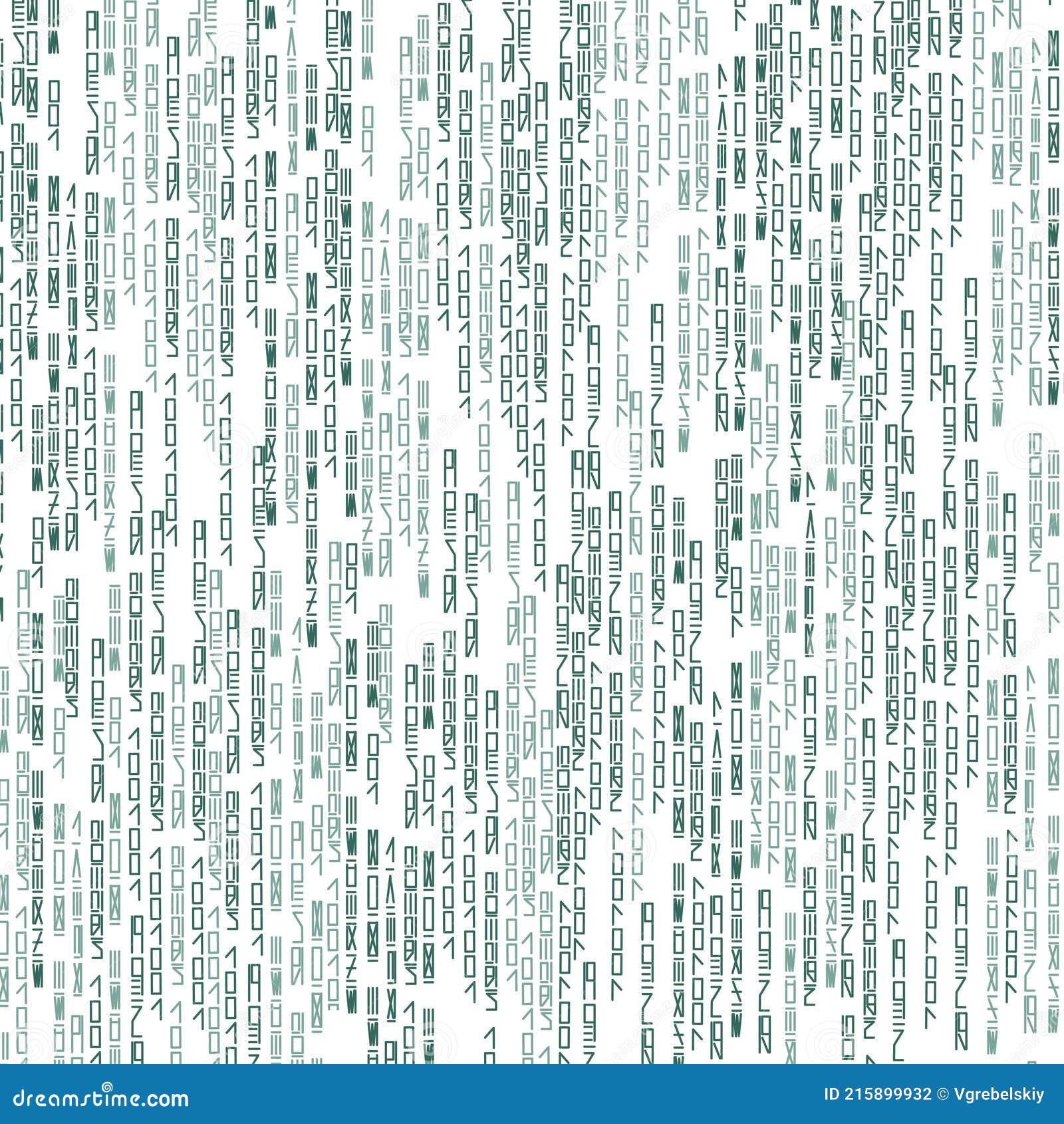 Background. Computer Program Code Made of Fictional Letters Stock ...