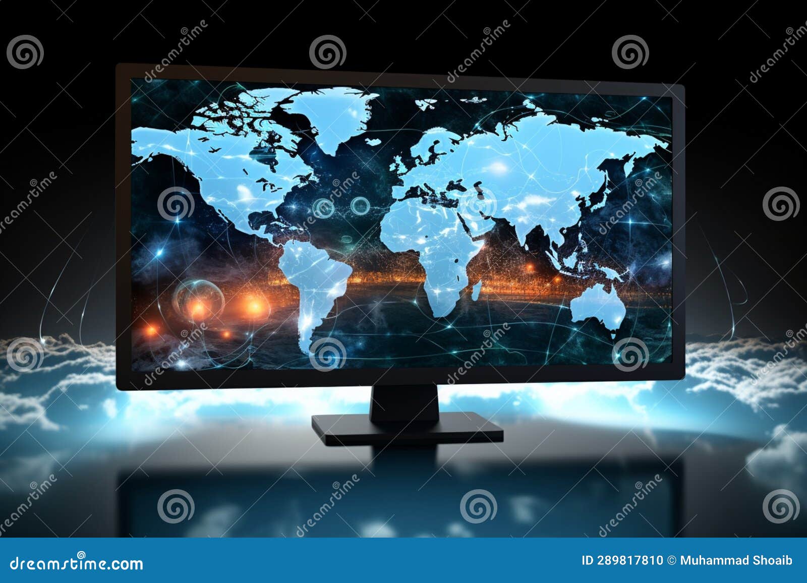 A Background on the Computer Screen Features Network Connection ...