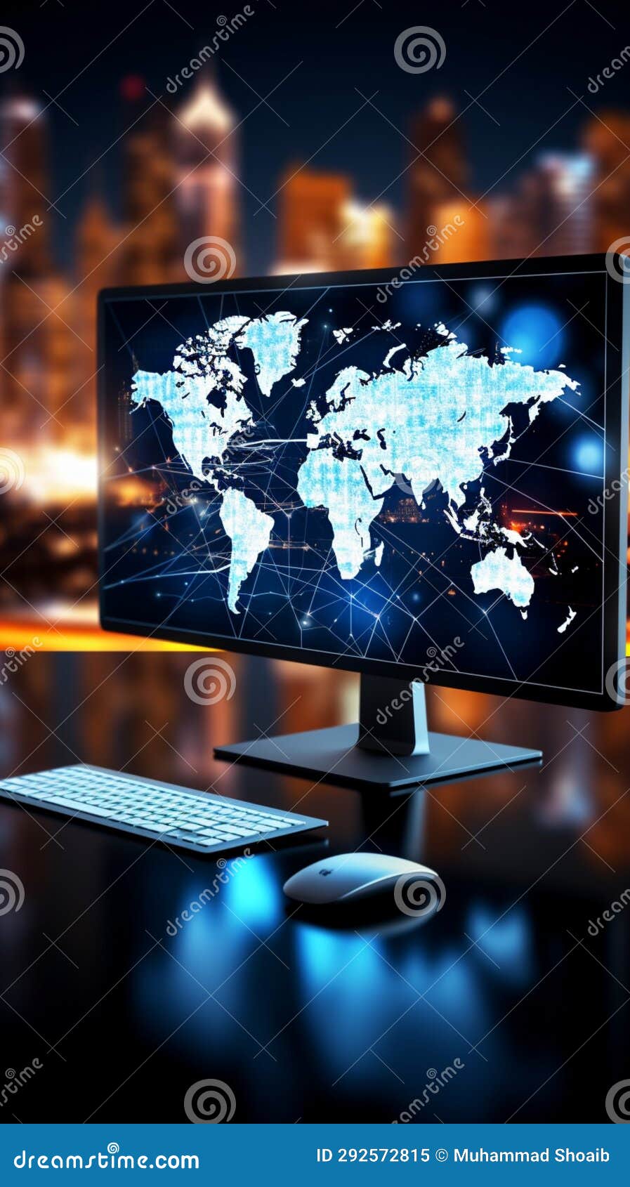 A Background on the Computer Screen Features Network Connection ...