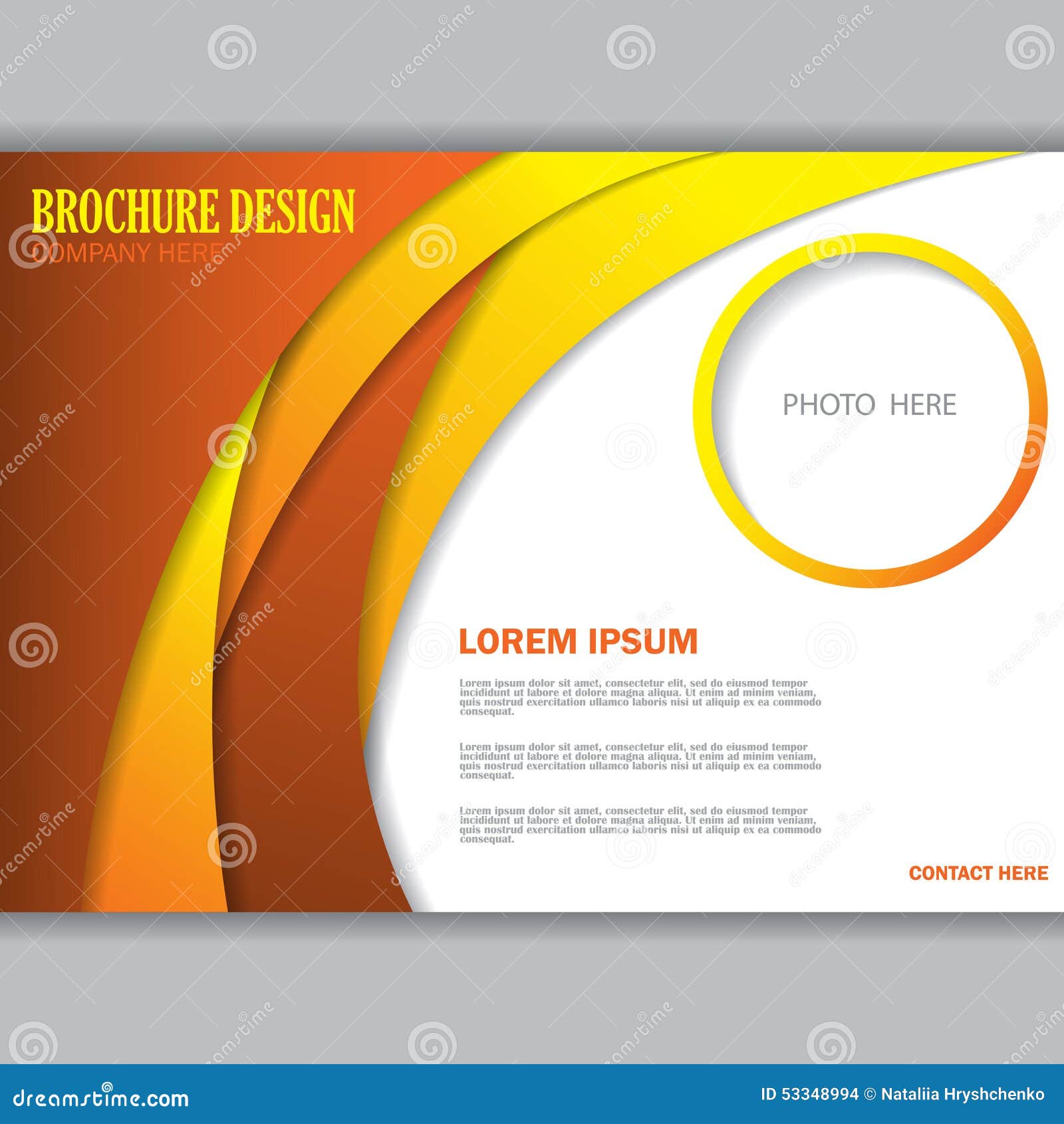 Background Concept Design for Brochure Stock Vector - Illustration of ...