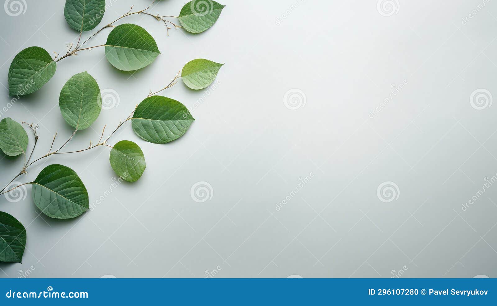 Background Concept Tree Leaf Top View Stock Illustration - Illustration ...