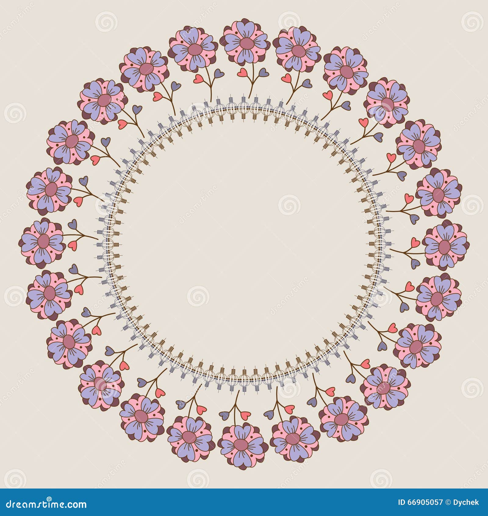 Background for Congratulations with an Abstract Pattern in a Circle ...