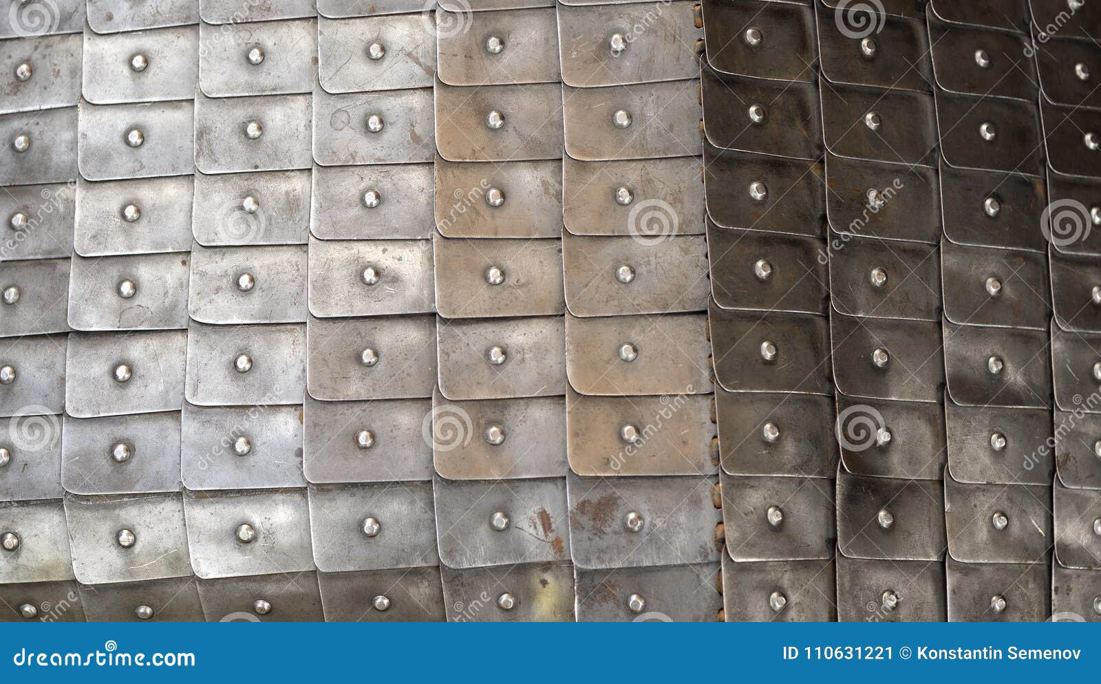 Background Consisting of Plates of Armor. Stock Image - Image of ...