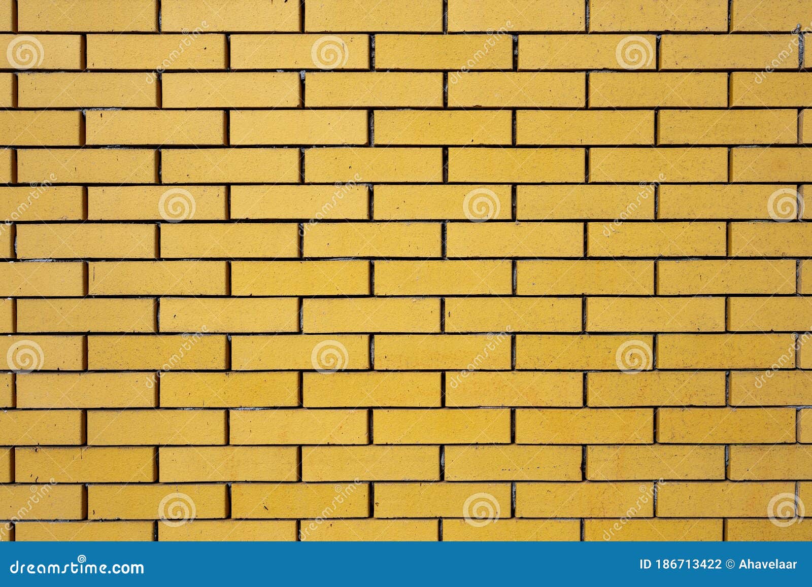 Yellow Bricks in Masonry Wall Stock Photo - Image of grungy, colors ...