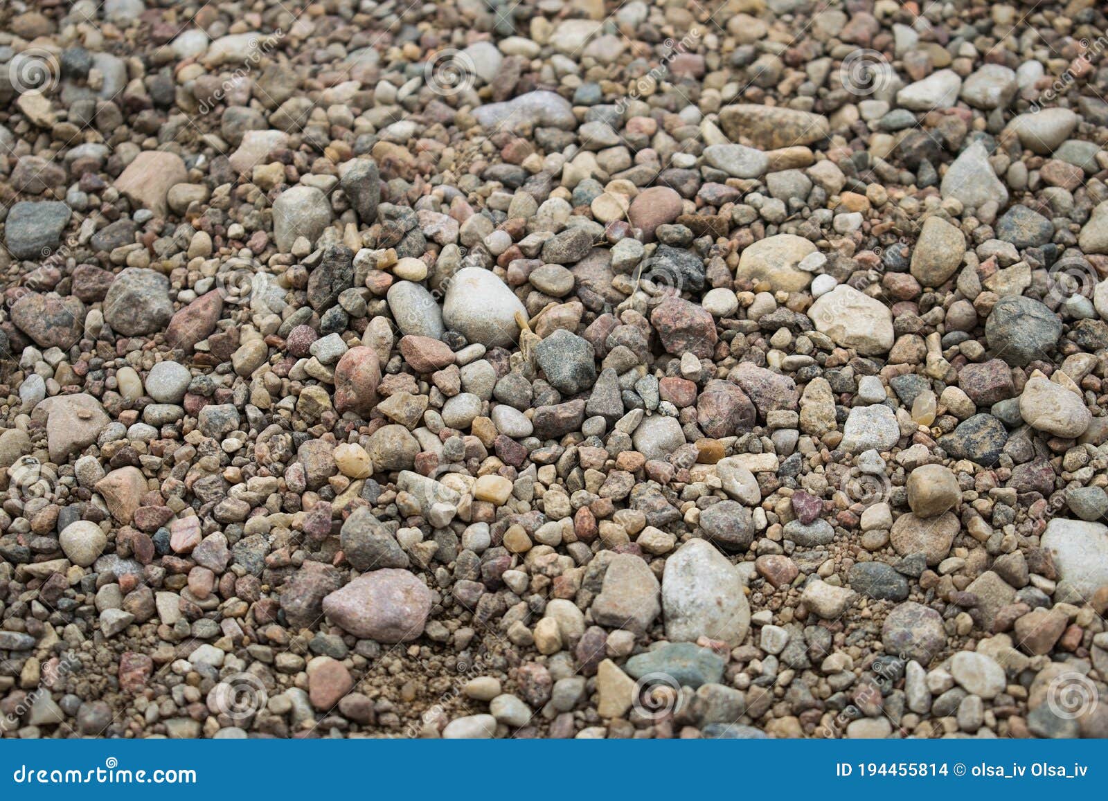 Background Which Consists of Small Colored Stones in the Form of ...