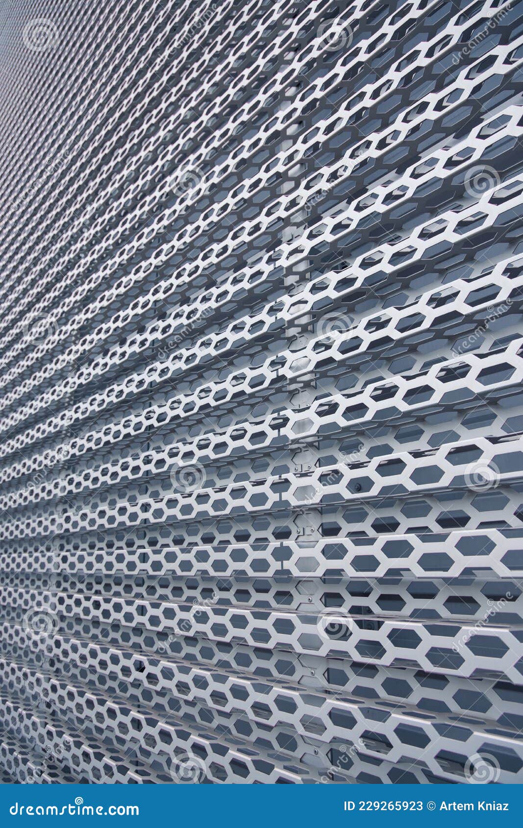 Background Construction of Industrial Metal Wall Cells Vertical Surface ...