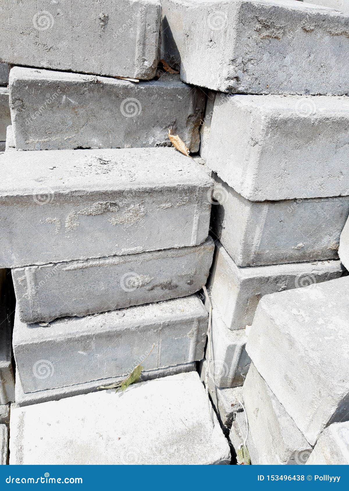 Background Construction Materials. Photo Heap Bricks Stock Photo ...