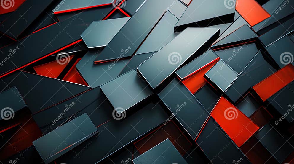 The Background with Contrasting Abstract Forms that Create Dynamic ...