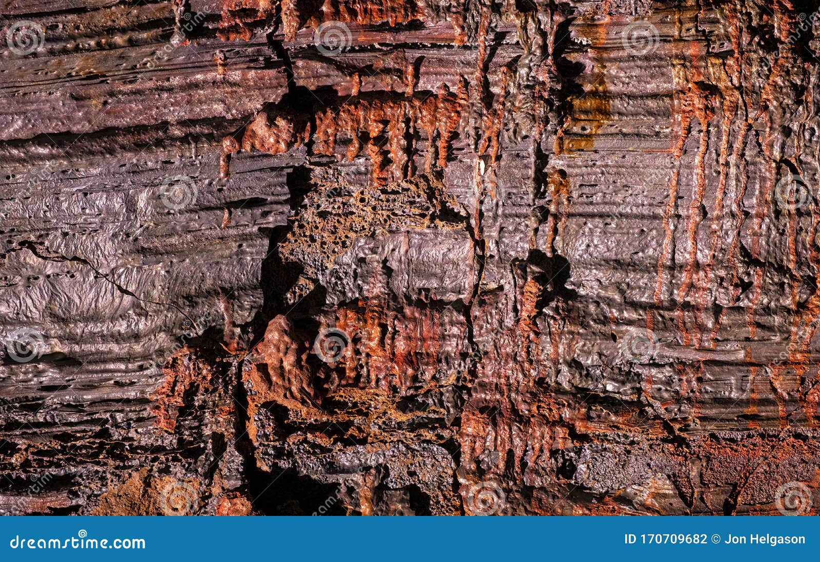 Cold lava texture stock photo. Image of crust, geology - 170709682
