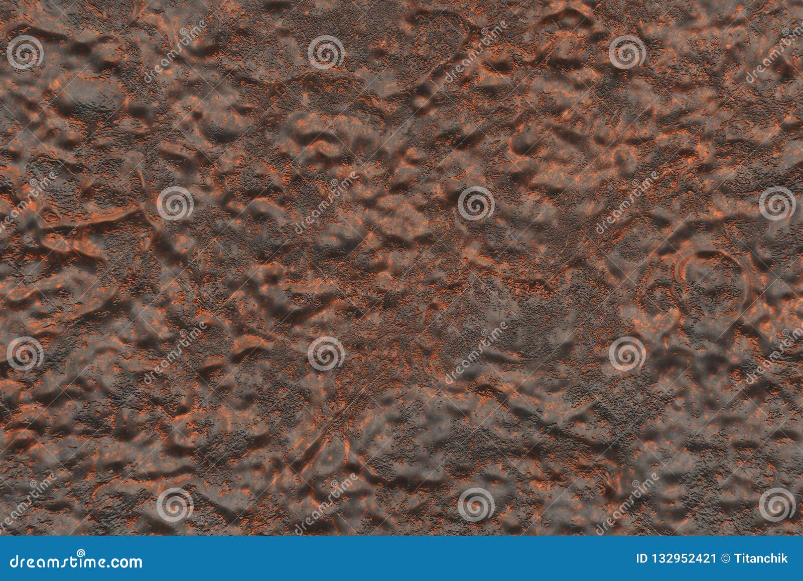 Background Copper- Texture Rust Stock Image - Image of rusted, metallic ...