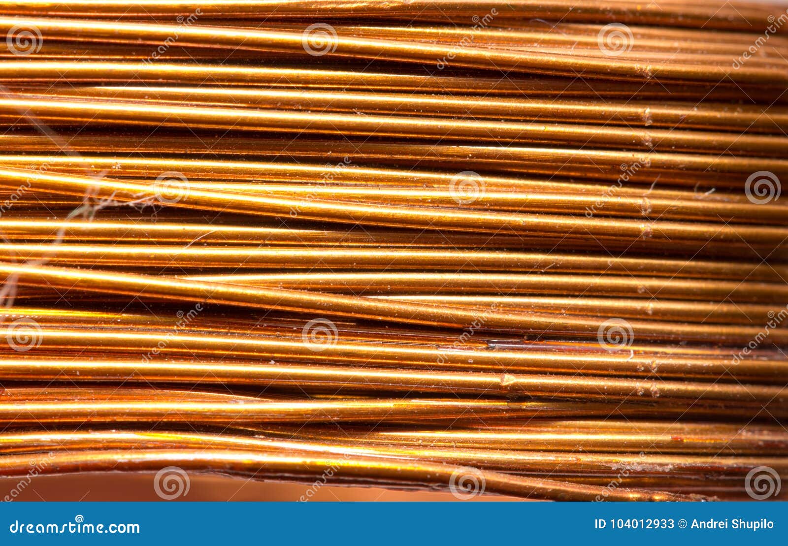 Background of copper wire stock image. Image of texture - 104012933