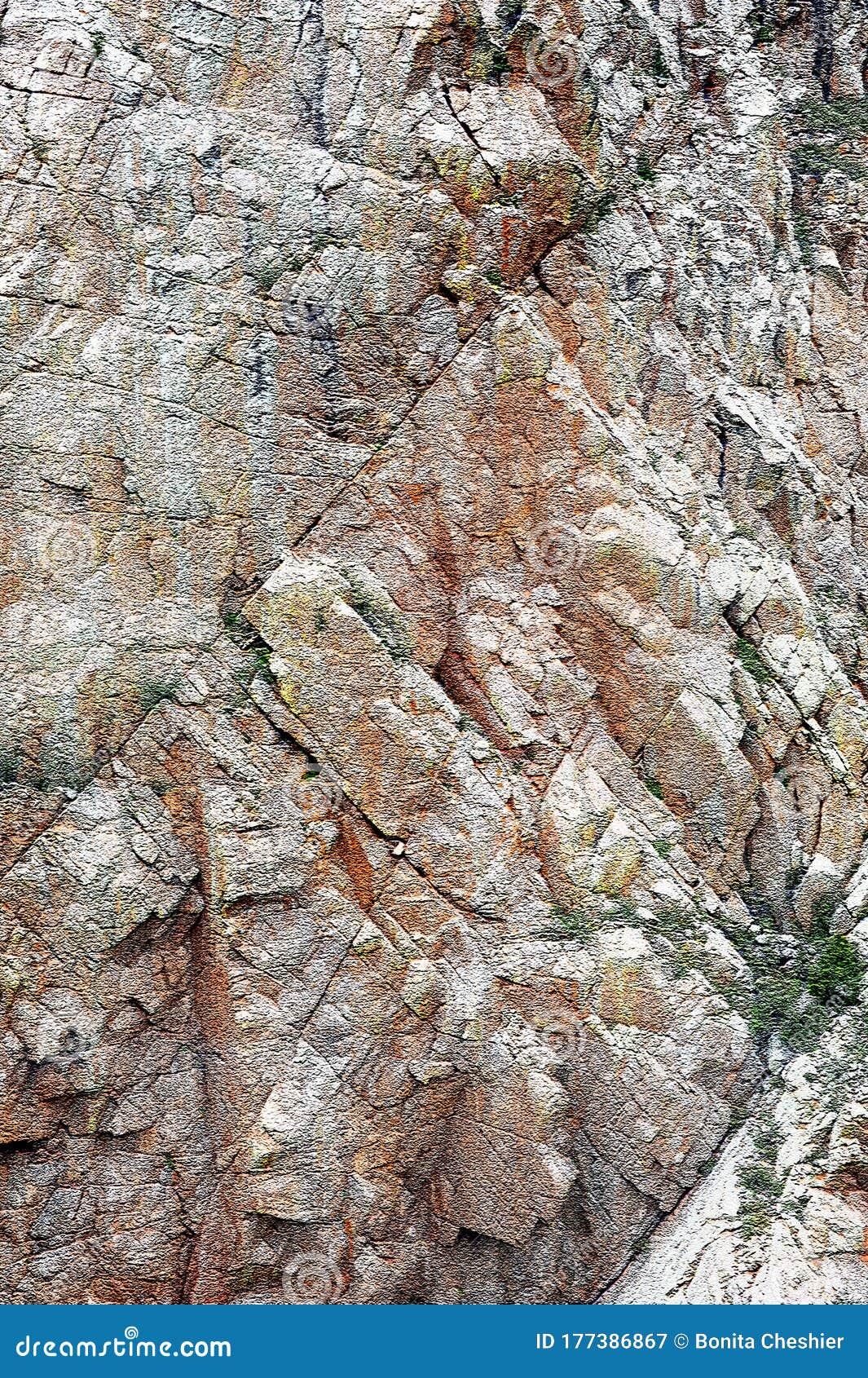 Background Cracked Solid Rock Stock Image - Image of rock, whites ...