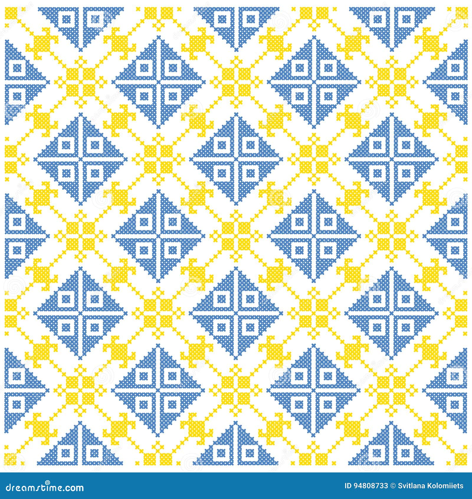 Background of the Cross. Geometric Ornaments Stock Vector ...