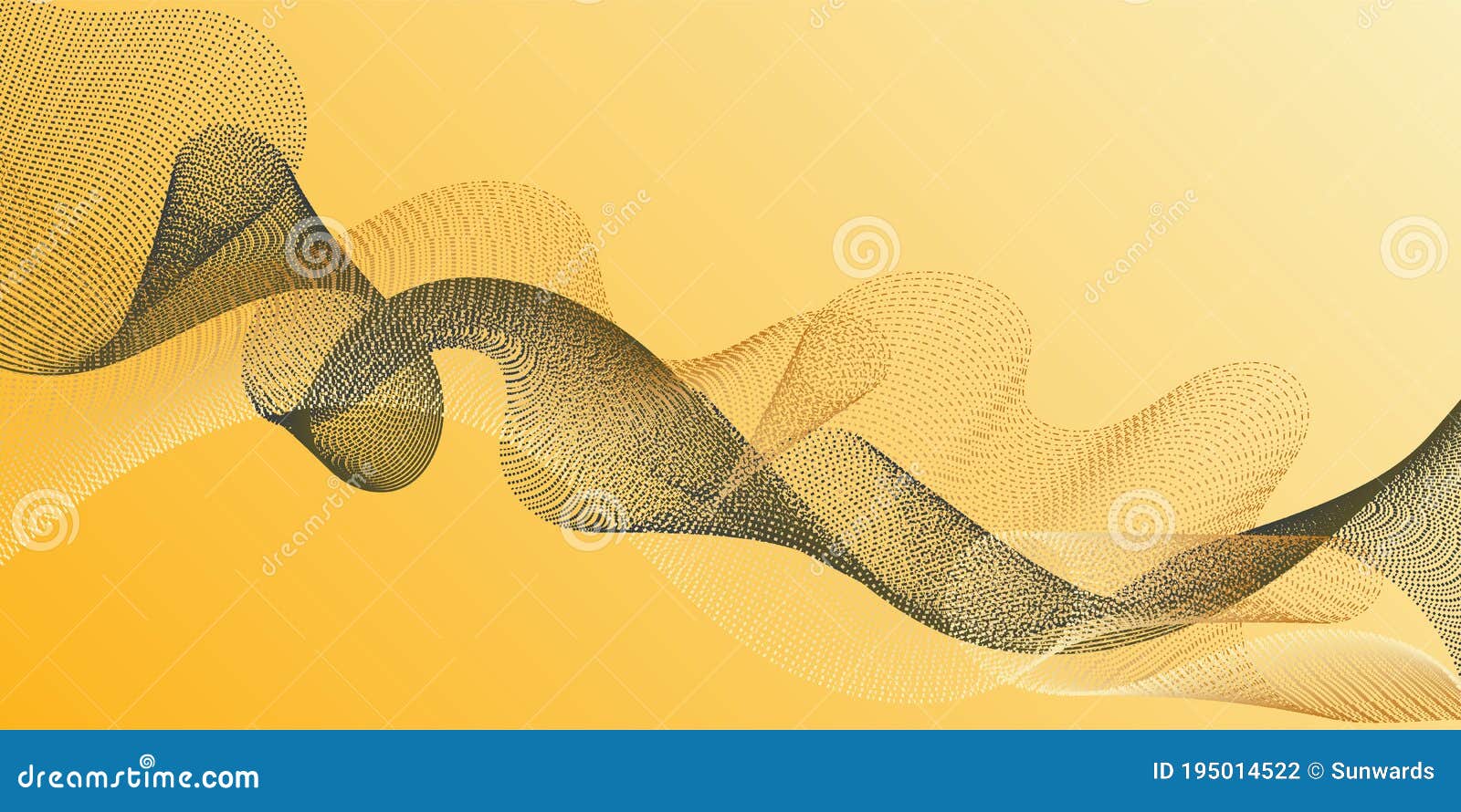 Overlapping Curves Card Backdrop Simple Design. Stock Vector ...