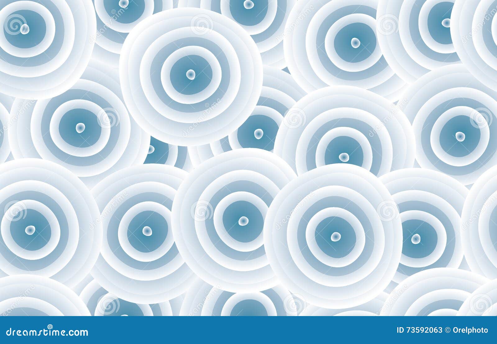 Background of Curved Rounds Stock Vector - Illustration of modern, tile ...