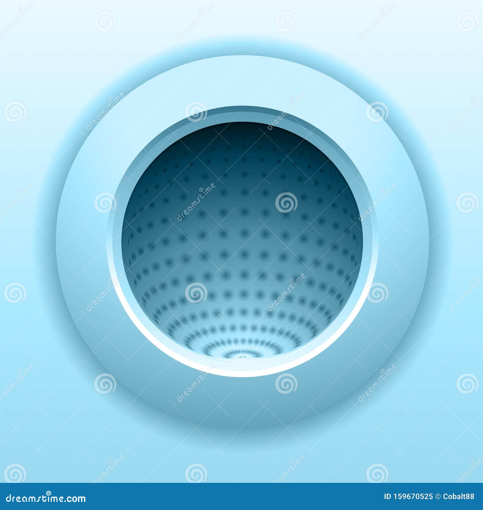 Background 3D with Dotted Pattern Stock Vector - Illustration of glossy ...