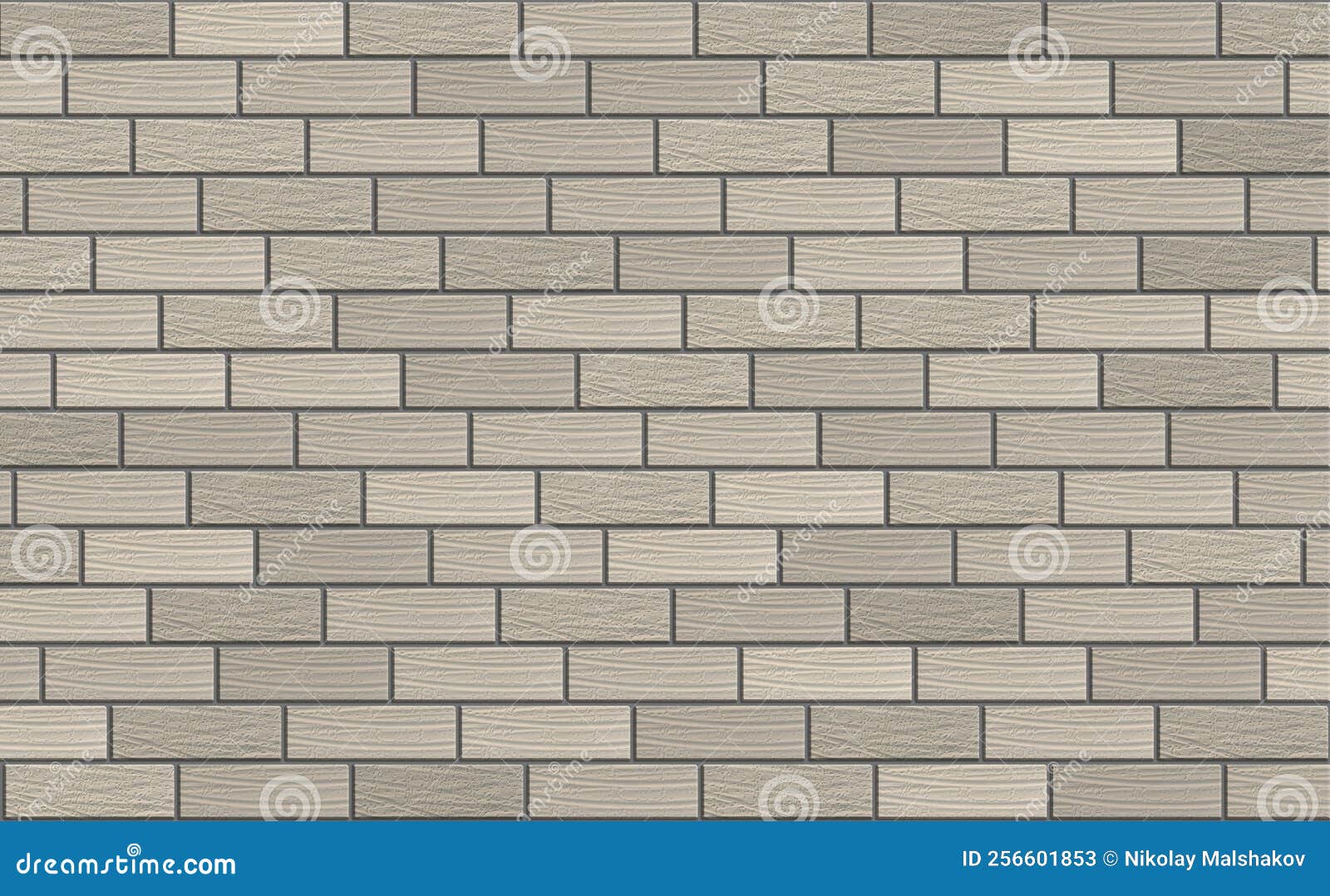 Background 3D Image of a Brick Wall of Yellow Color with Texture. Stock ...