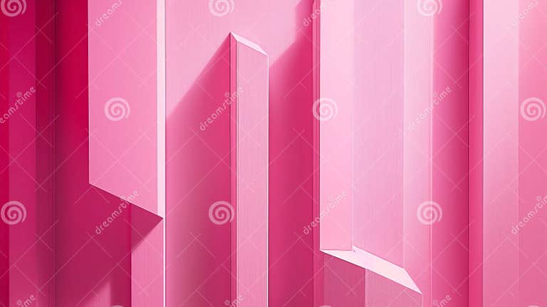 Background 3d Pink Abstract Background with Two Vertical Rectangles ...