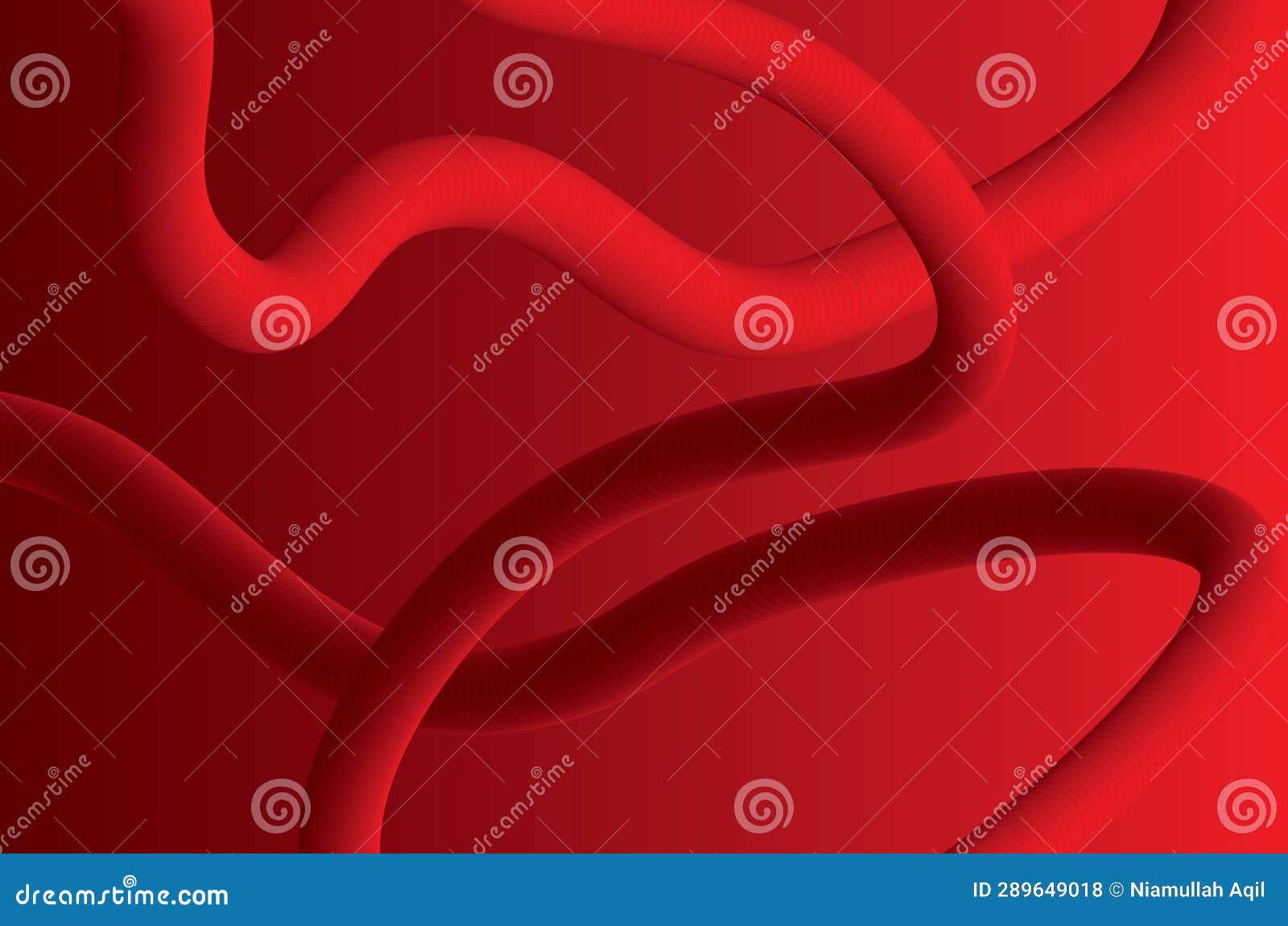 Background 3D Red Colour Vector Art Design Stock Vector - Illustration ...