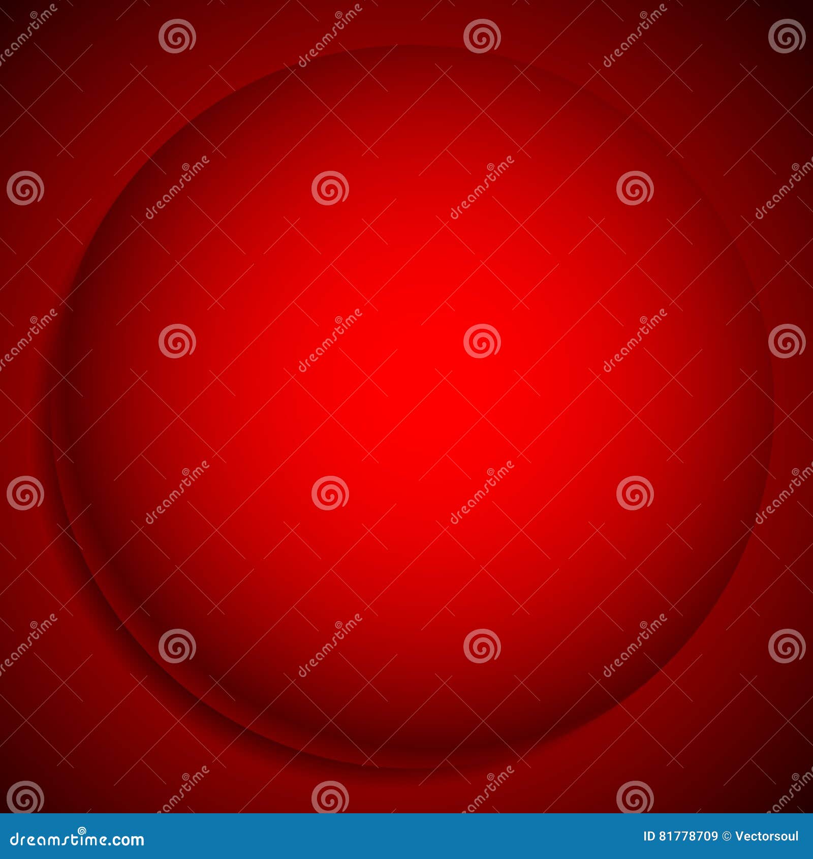 Background with 3d Sphere. Abstract Monochrome Llustration of a Stock ...