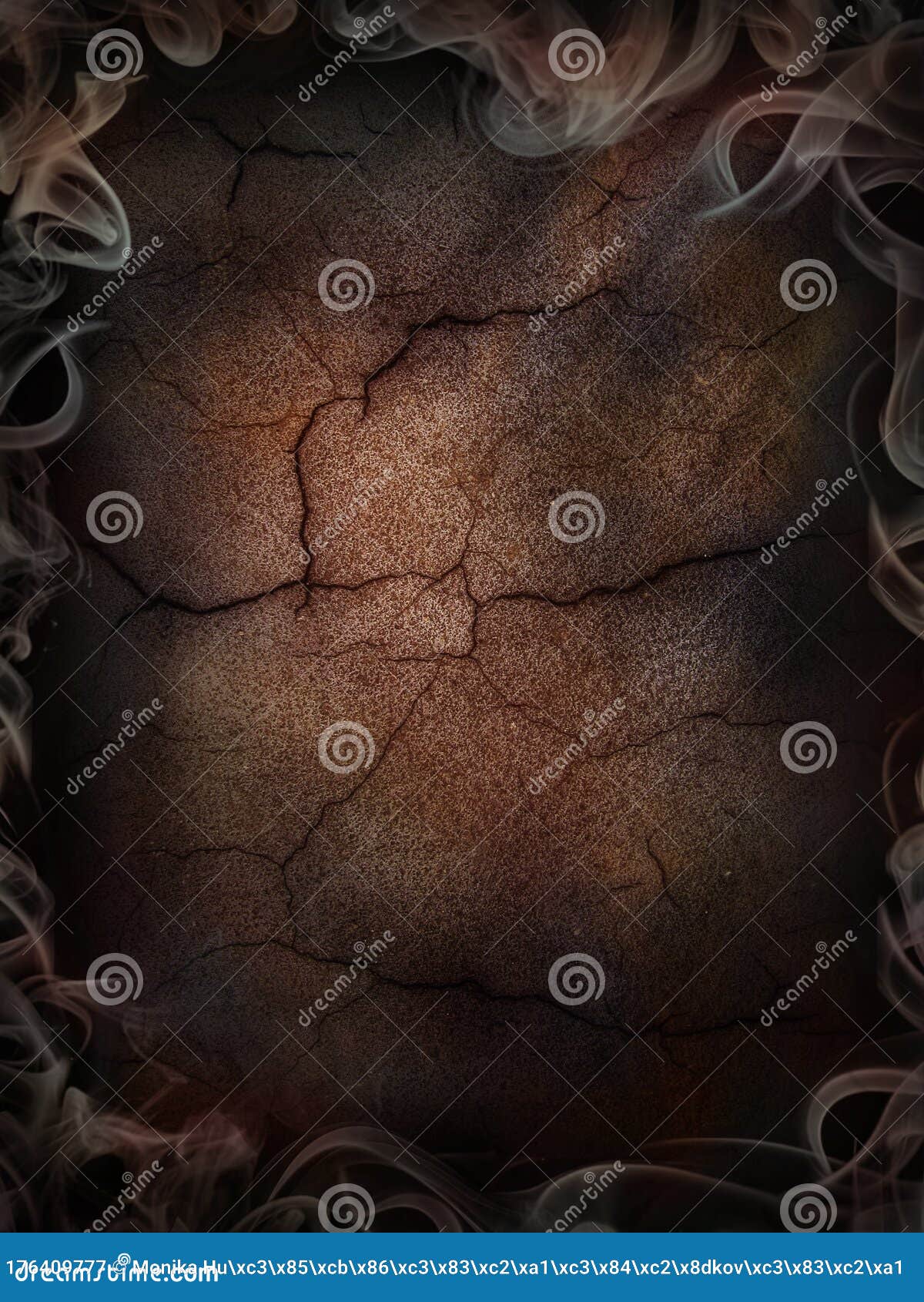 Background Dark Cracked and Smoked Poster Vertical Stock Image - Image ...