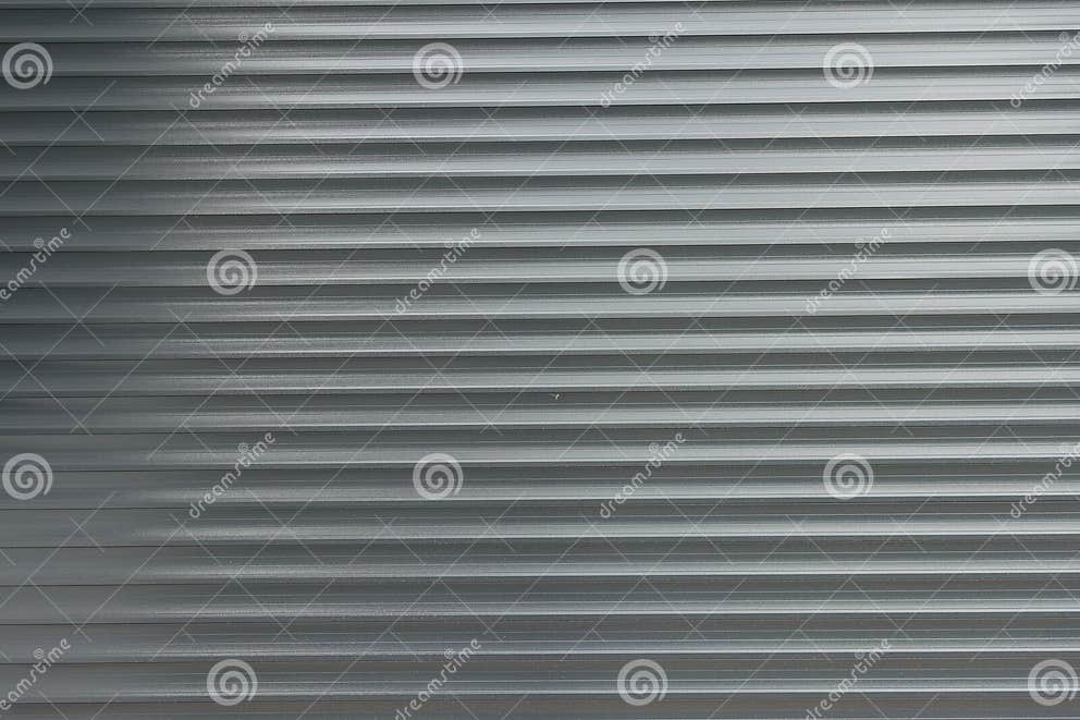 Background - Gray Plastic Roller Shutter Texture Stock Image - Image of ...