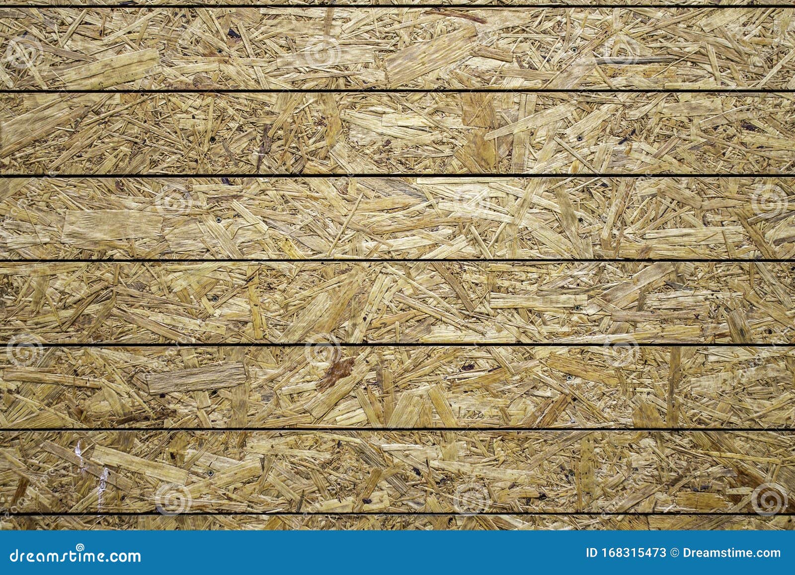 Fiberboard. Compressed Light Brown Wooden Plywood Texture. Stock Image ...