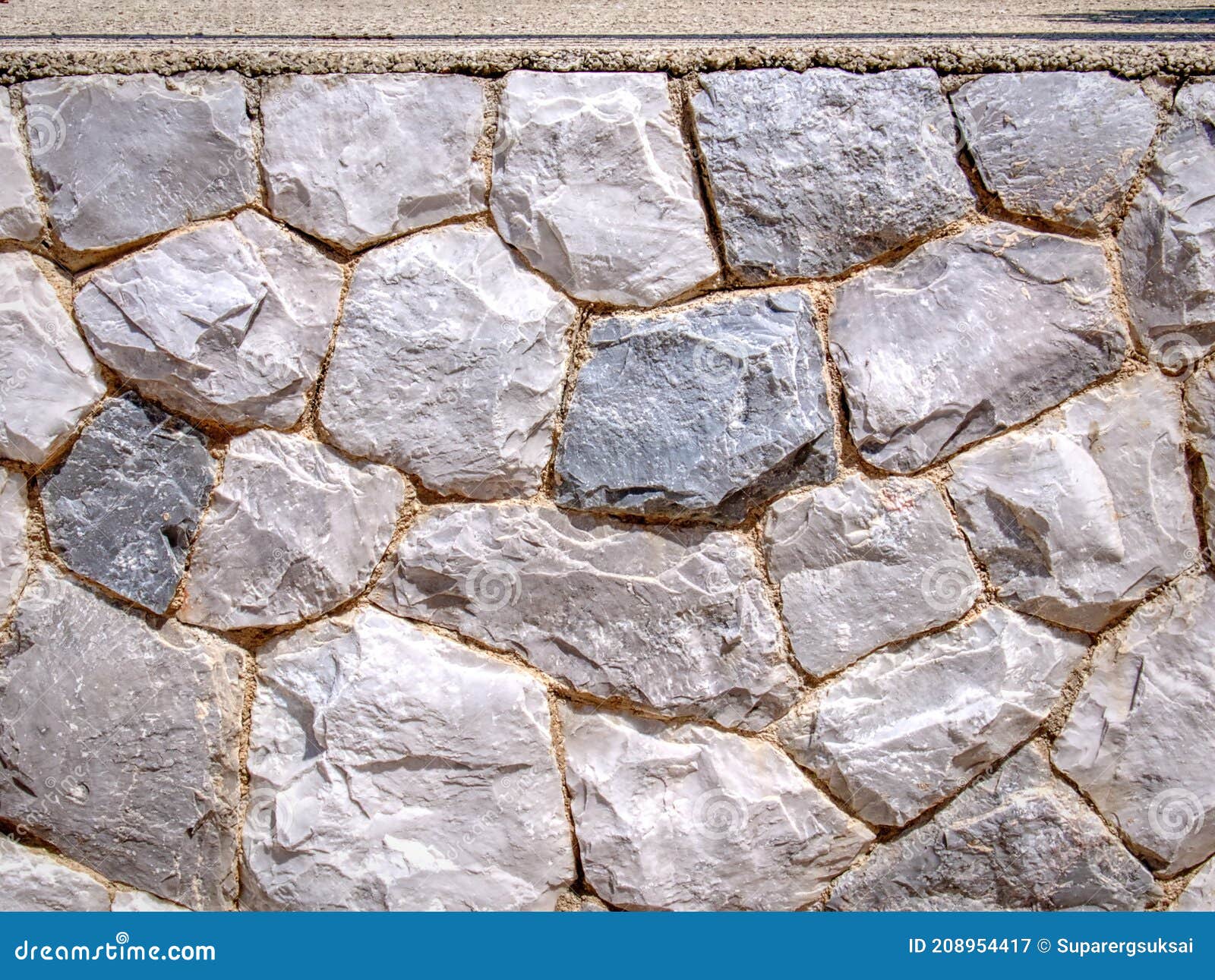 Background of Decorative Rock Wall Texture Stock Image - Image of retro ...