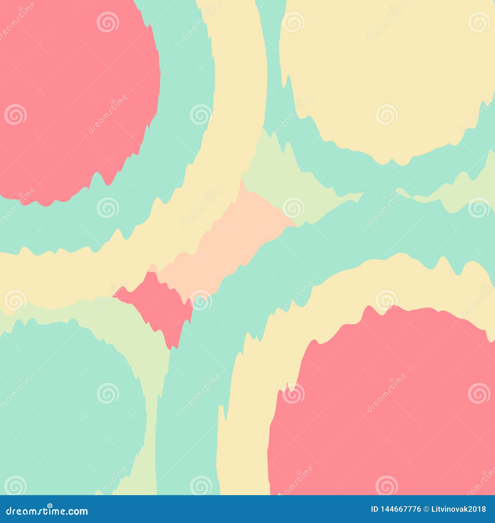 Background with Decorative Spots in Pastel Colors. Abstract Vector ... Background with Decorative Spots in Pastel Colors. Abstract Vector ...