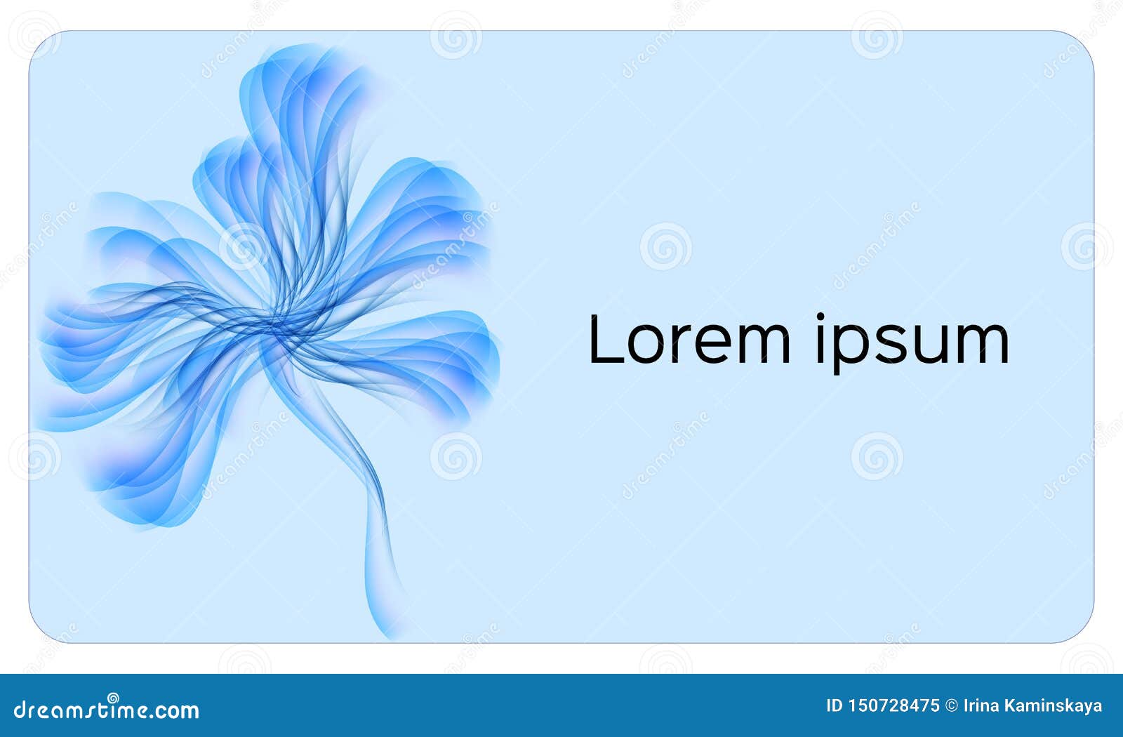 Background with Delicate Painted Flowers. Elegant Refined Text Frame ...