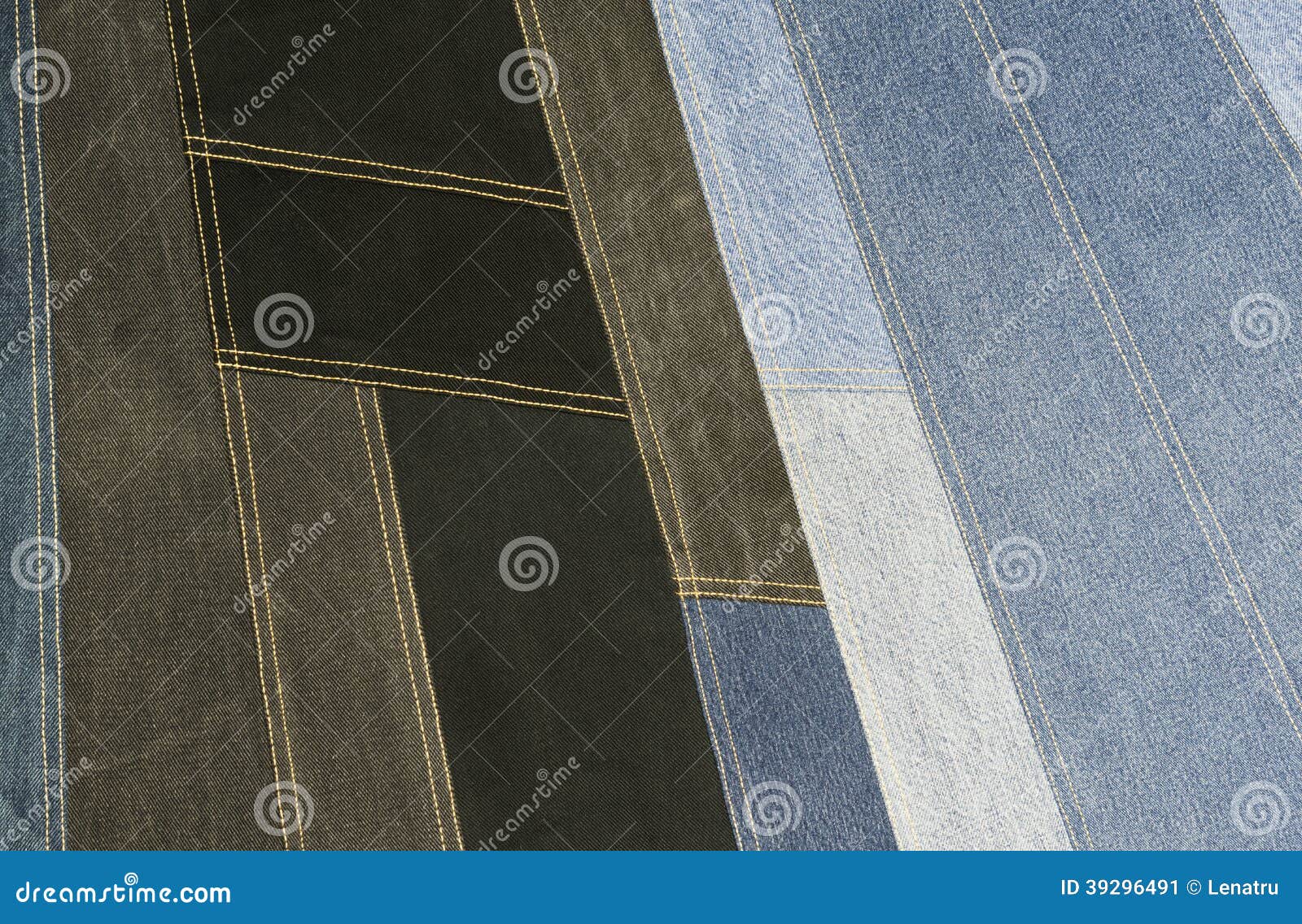 Background Denim Patchwork Texture Stock Image - Image of grunge ...