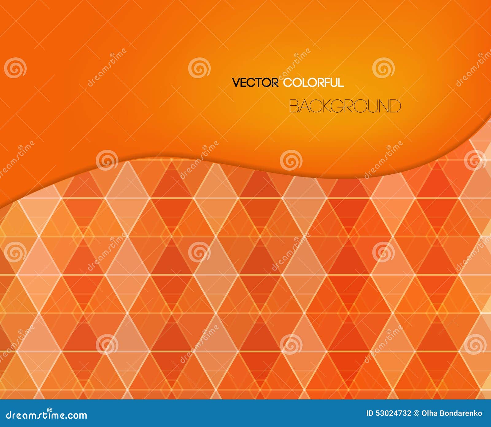 Background Design, Abstract Orange Backdrop Stock Vector - Illustration ...