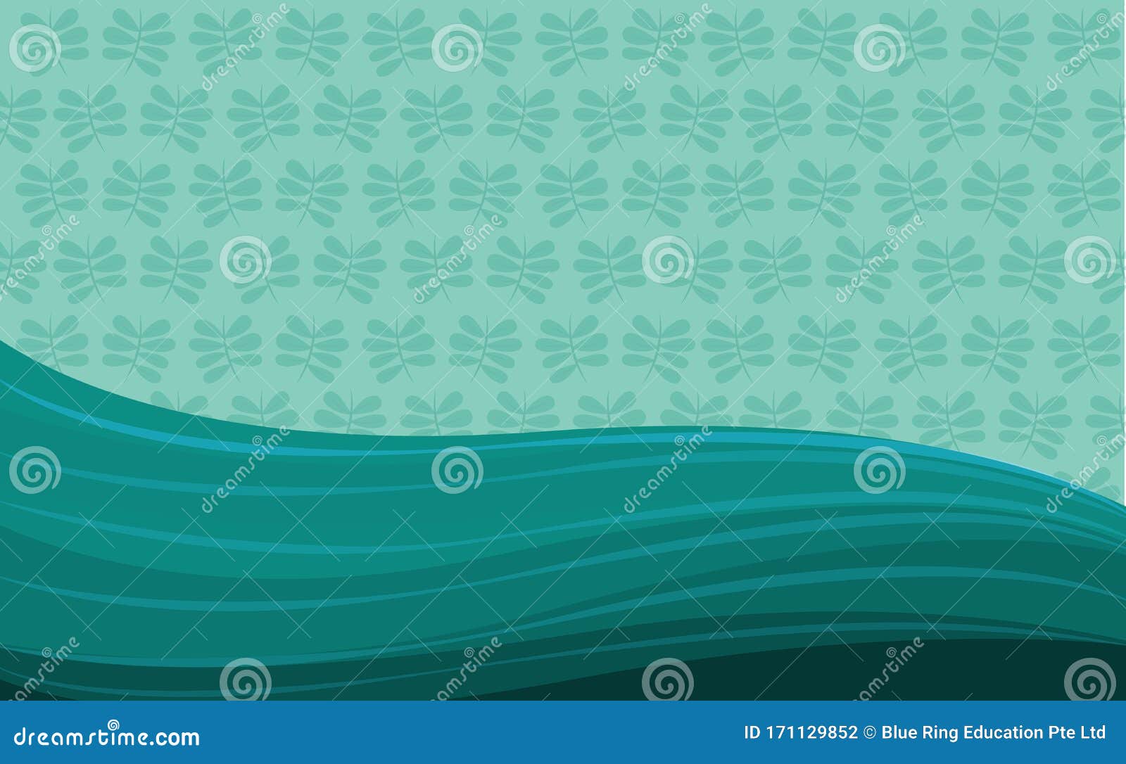 Background Design with Abstract Patterns in Aqua Blue Stock ...