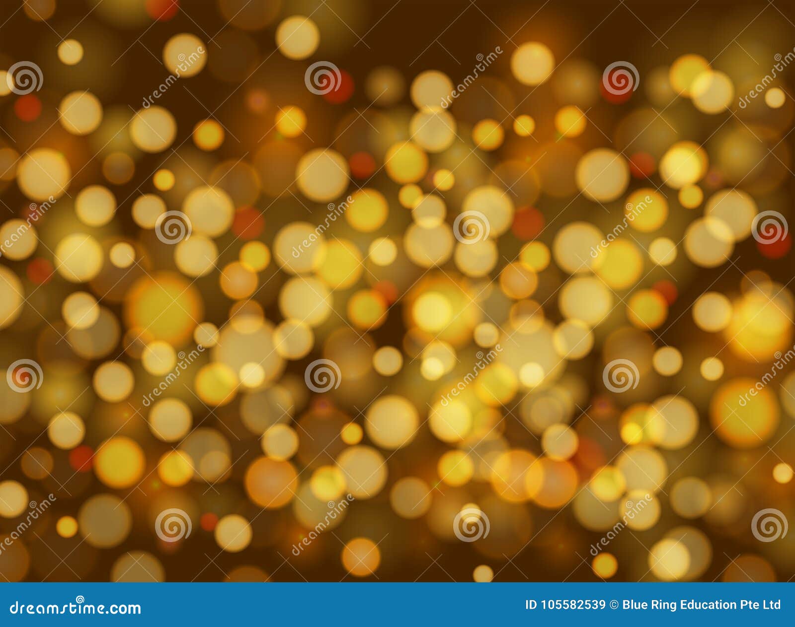 Background Design with Bright Yellow Light Stock Vector - Illustration ...