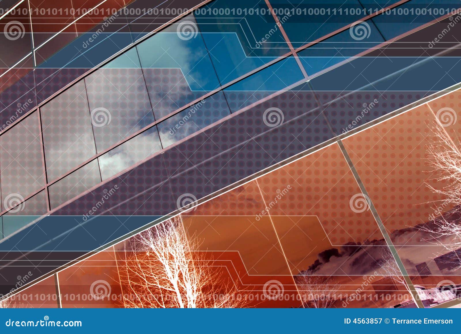 Background Design Copper and Blue Stock Illustration - Illustration of ...
