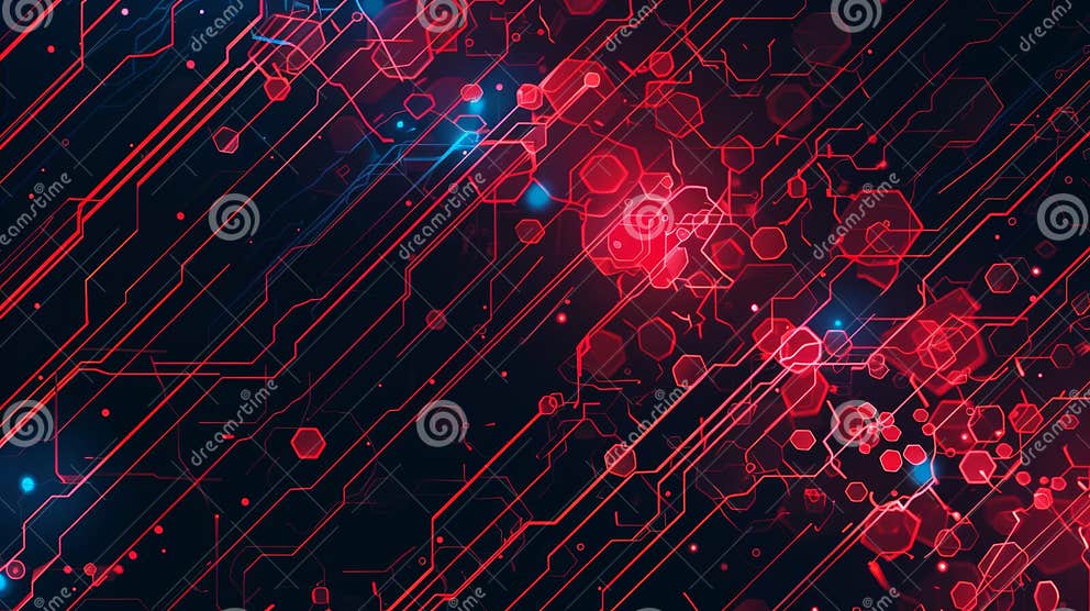 Background Design Featuring Digital Security Patterns. Stock ...