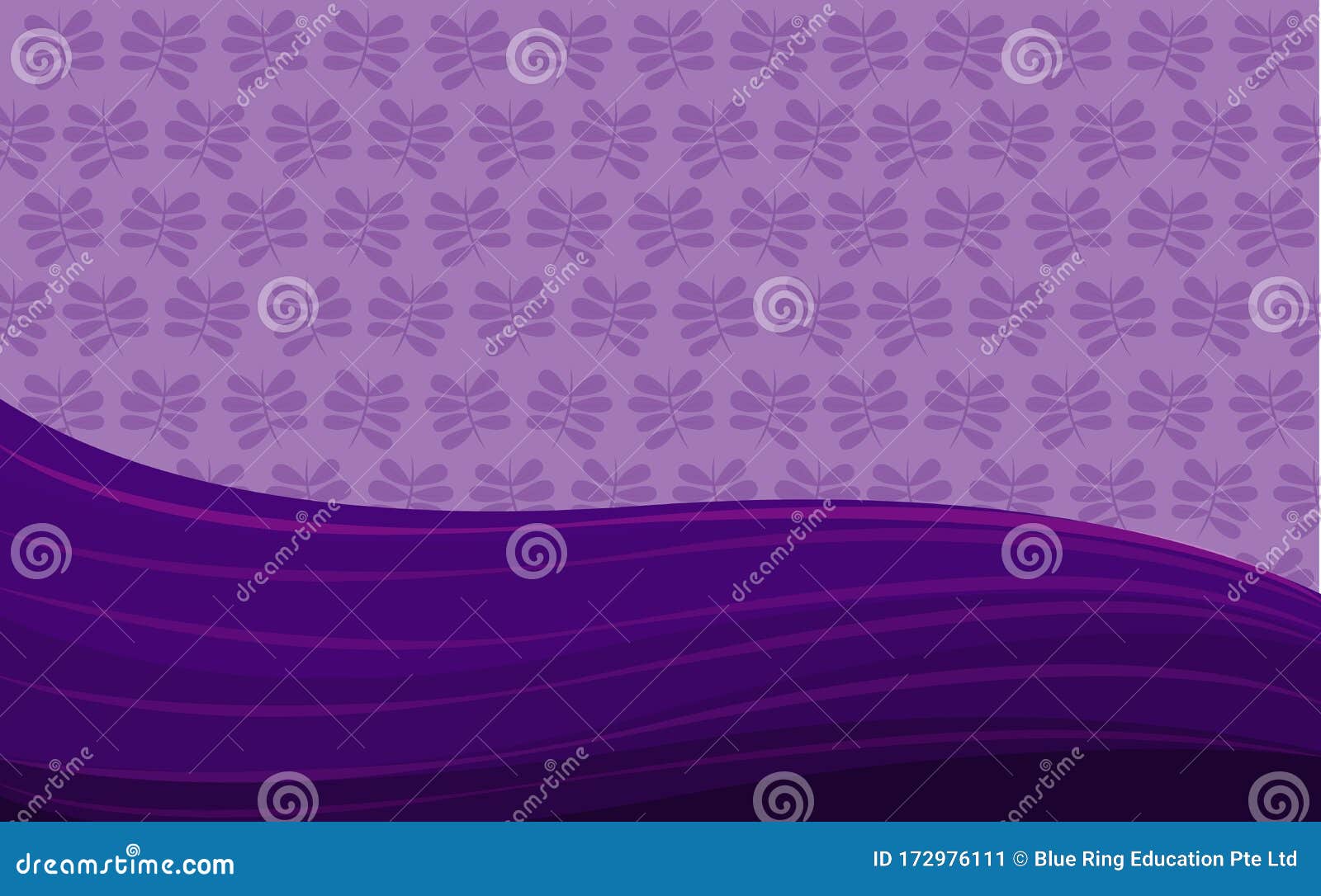 Background Design with Purple Abstract Pattersn Stock Vector ...