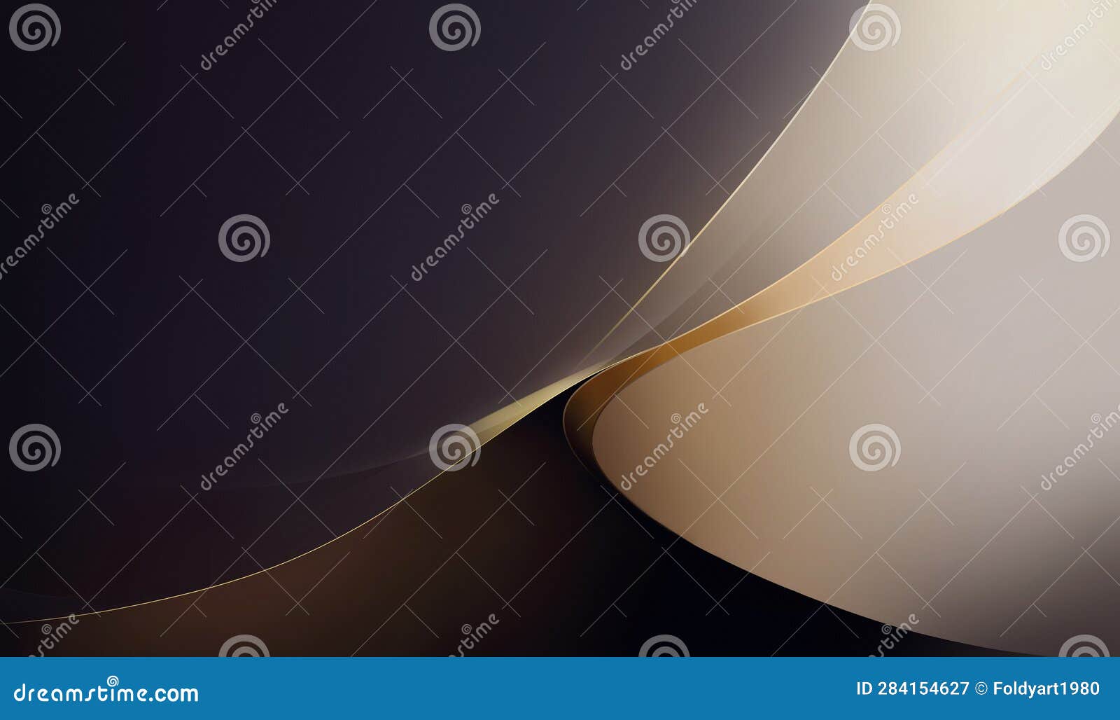 Background for Design with Smooth Curved Lines in Gradient Stock ...