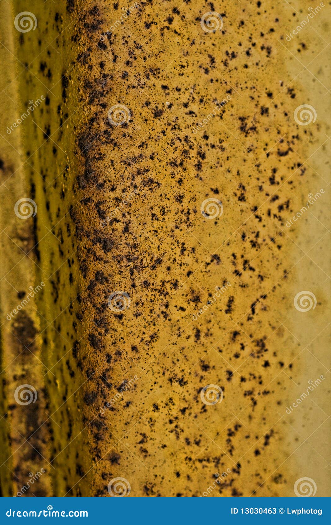 Background of Detailed Yellow Rusty Metal Stock Image - Image of ...