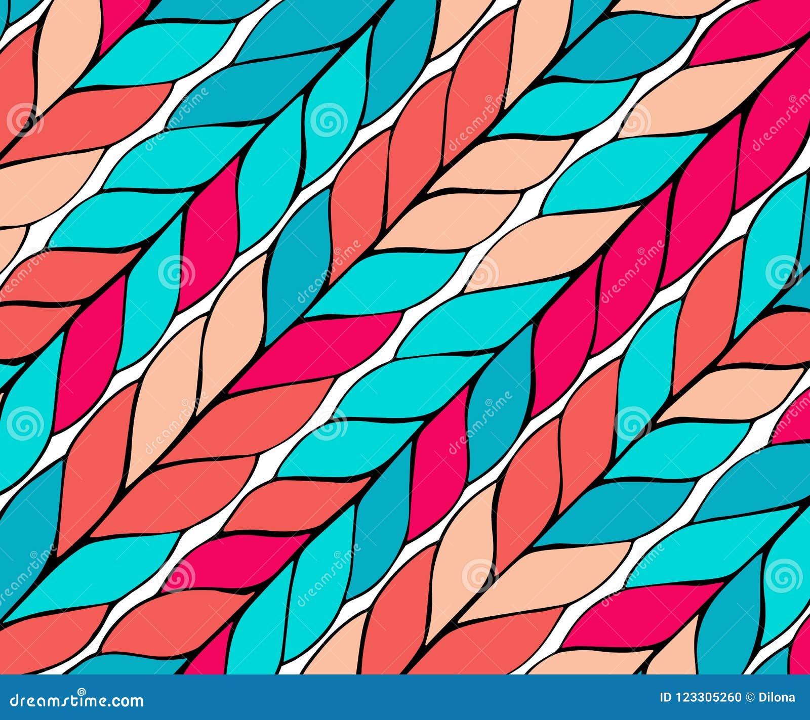 Background with Diagonal Braids. Endless Stylish Texture Stock ...