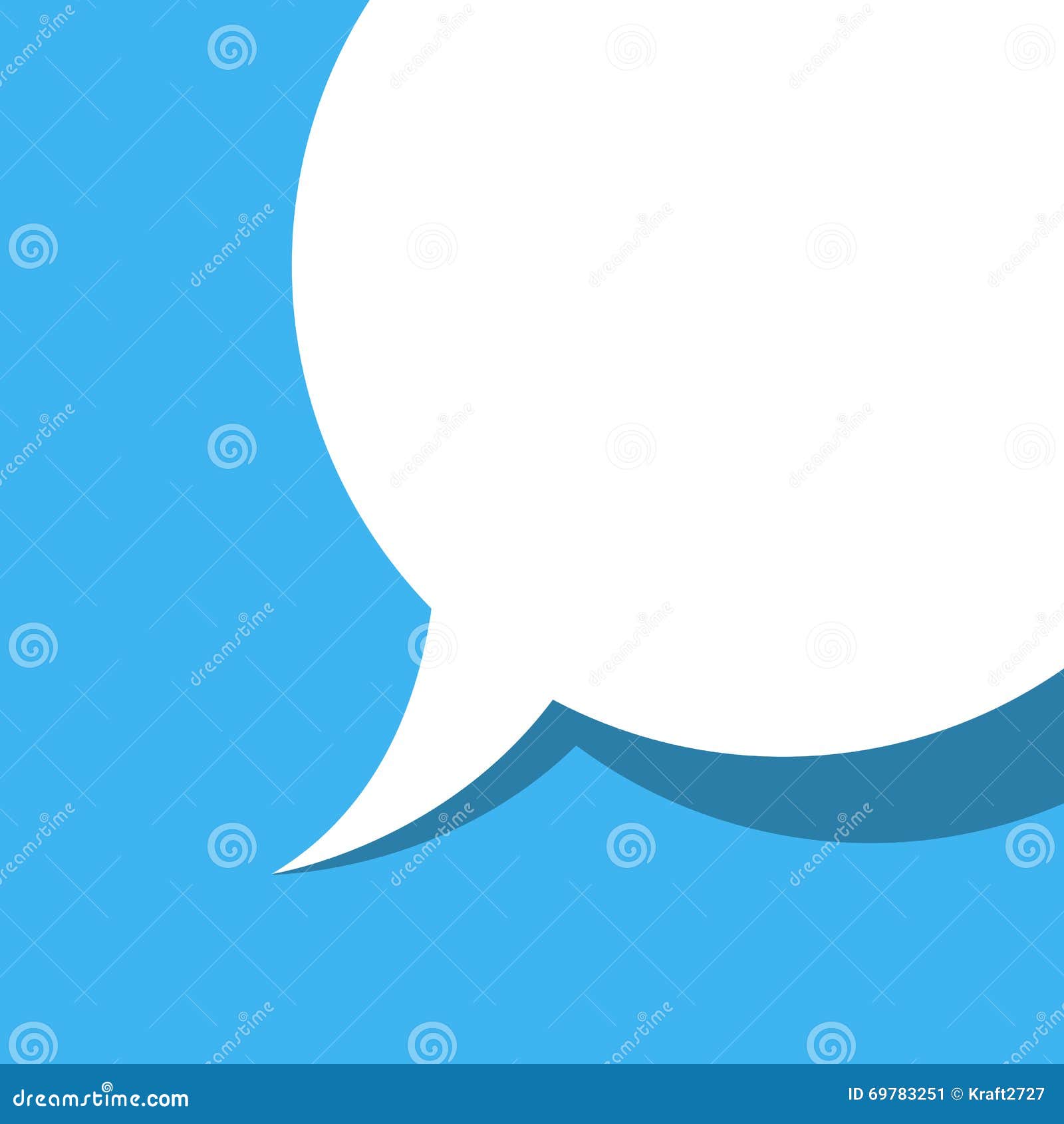 Background with a Dialog Box Stock Illustration - Illustration of ...