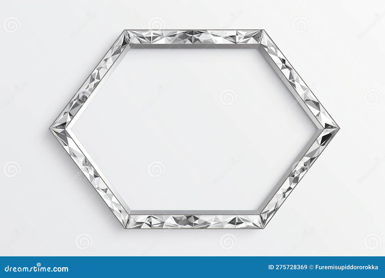 Diamond Frame . Abstract Geometric Frames Stock Image - Image of dome ...