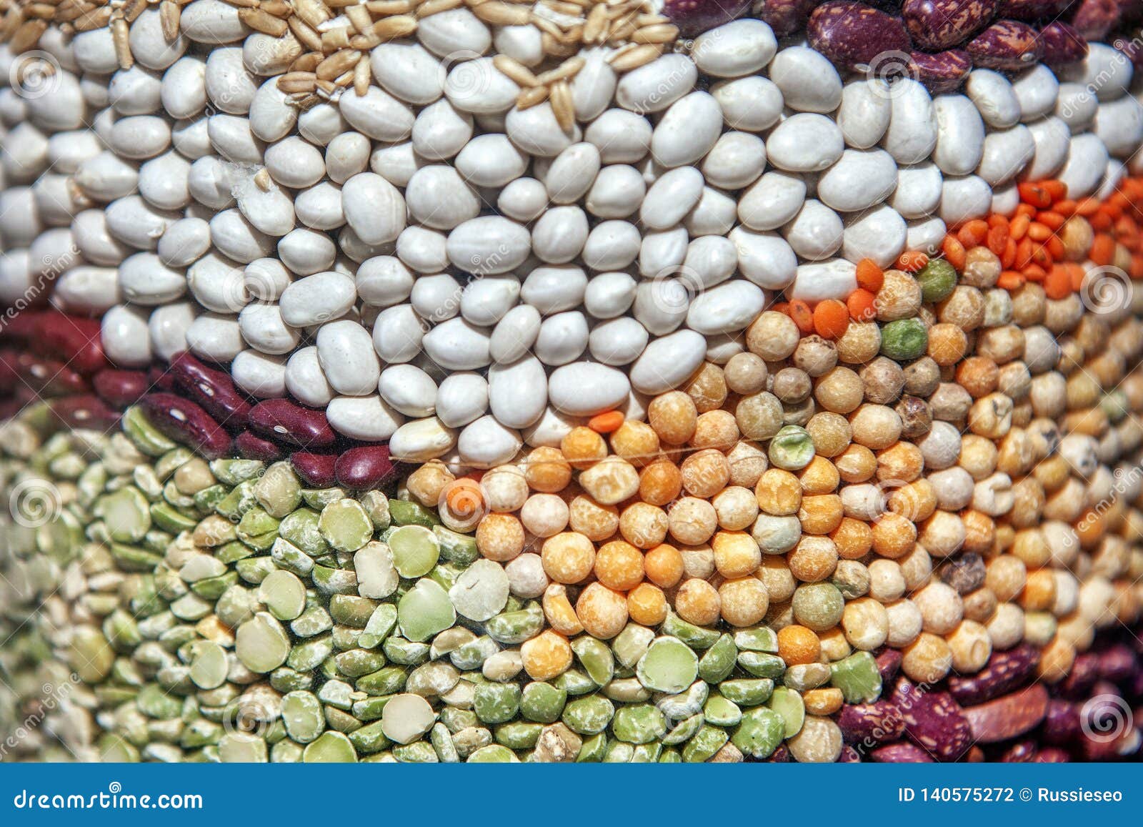 Bean seeds stock photo. Image of healthy, ingredient - 140575272