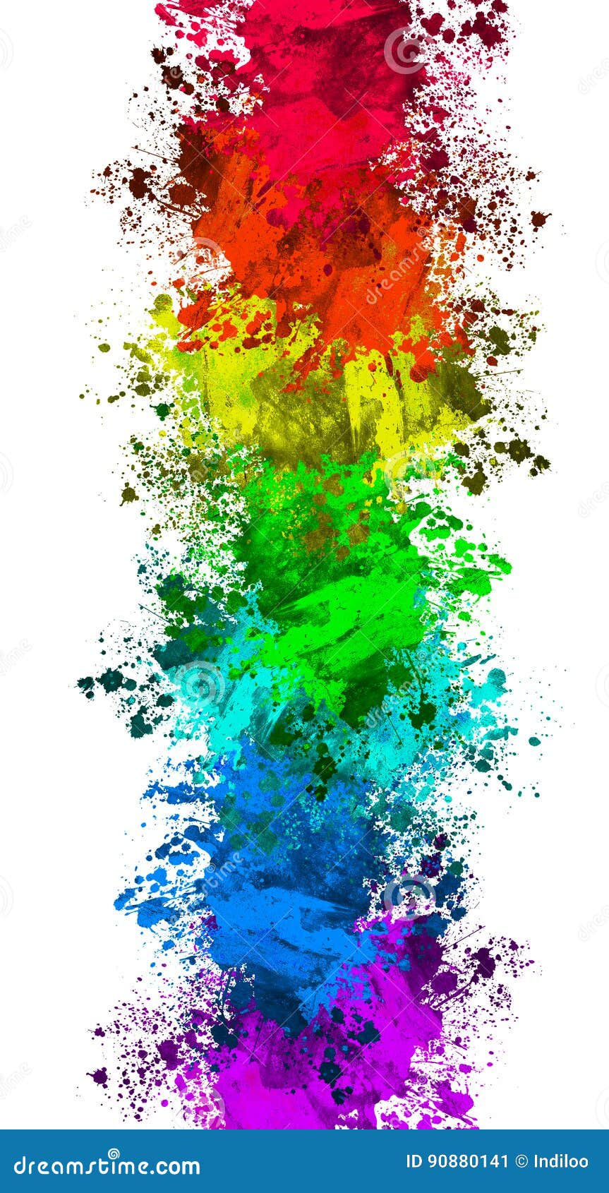 Colorful splat background stock illustration. Illustration of graphical ...